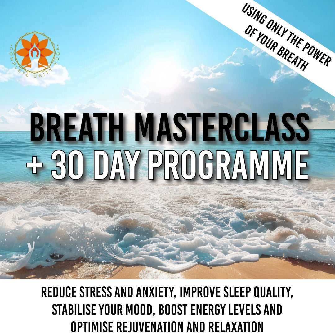Breath Masterclass + 30-Day Programme – Complete Unity Yoga